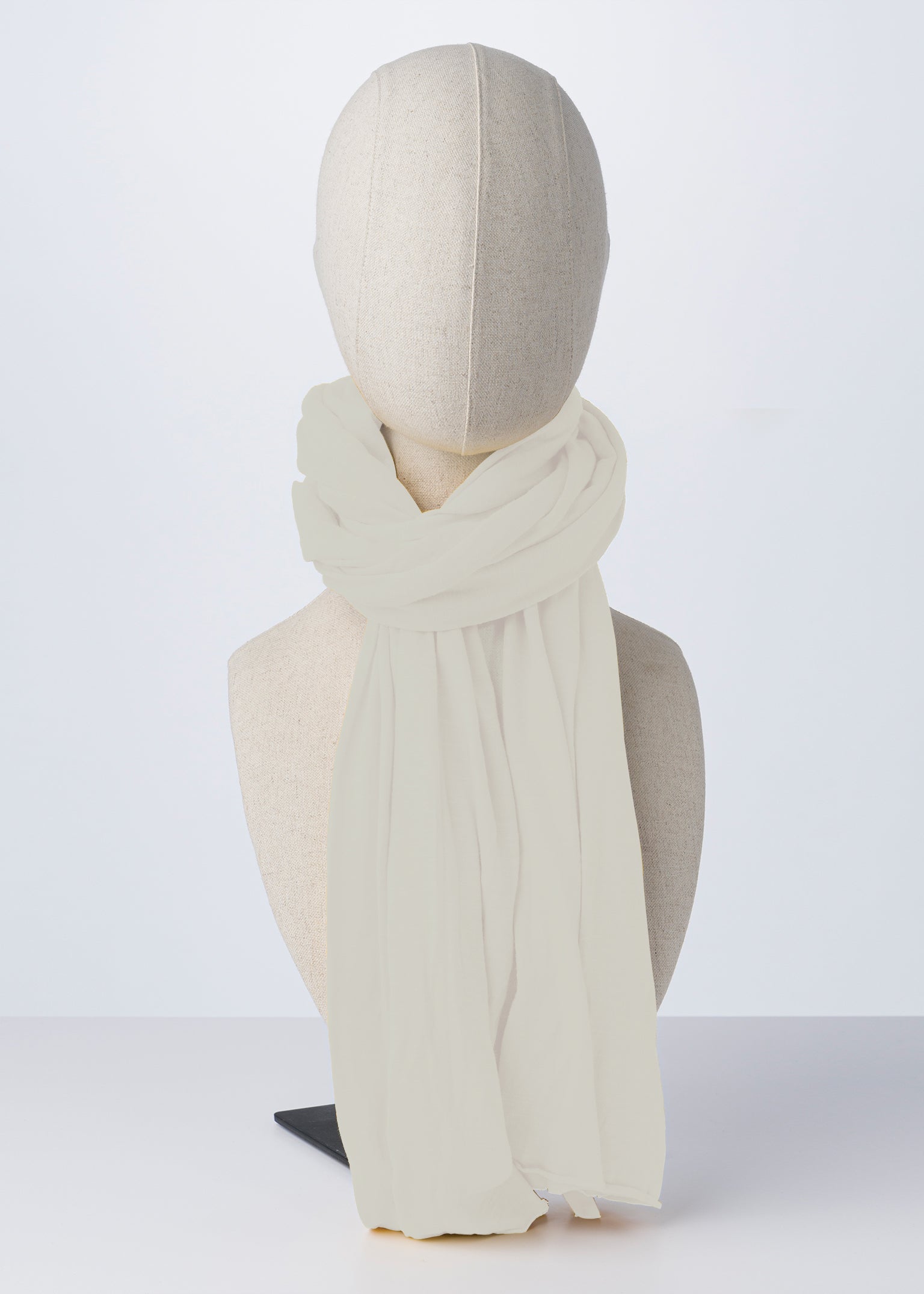 Rosa Scarf White Sand
